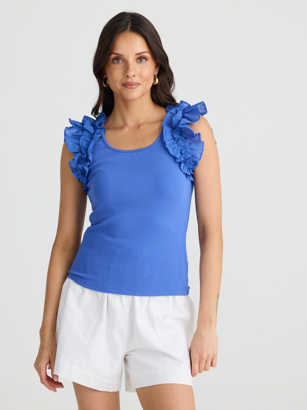 Frills Tank – Aestheticblissfashion